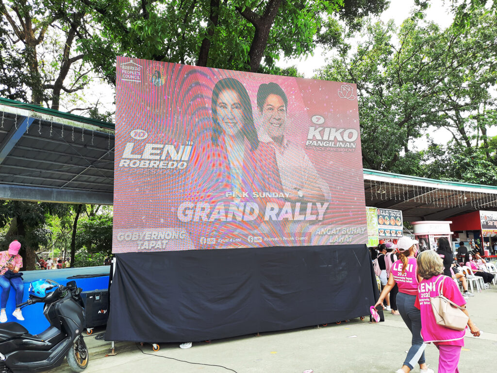 The Pink Sunday rally for Robredo and Pangilinan was so much fun – QCitizen